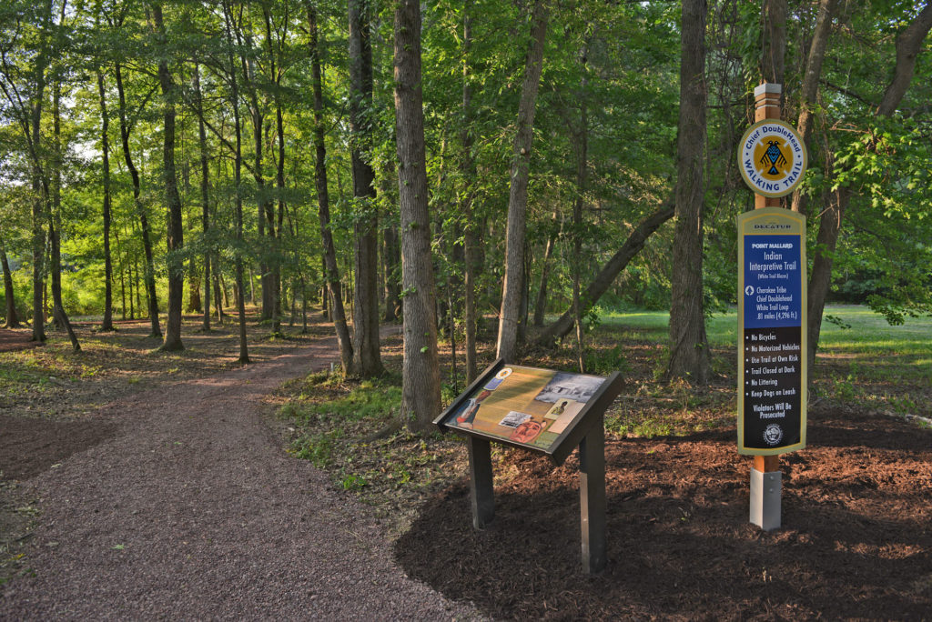 Point Mallard Park's Native American Indian Interpretive Walking Trails ...